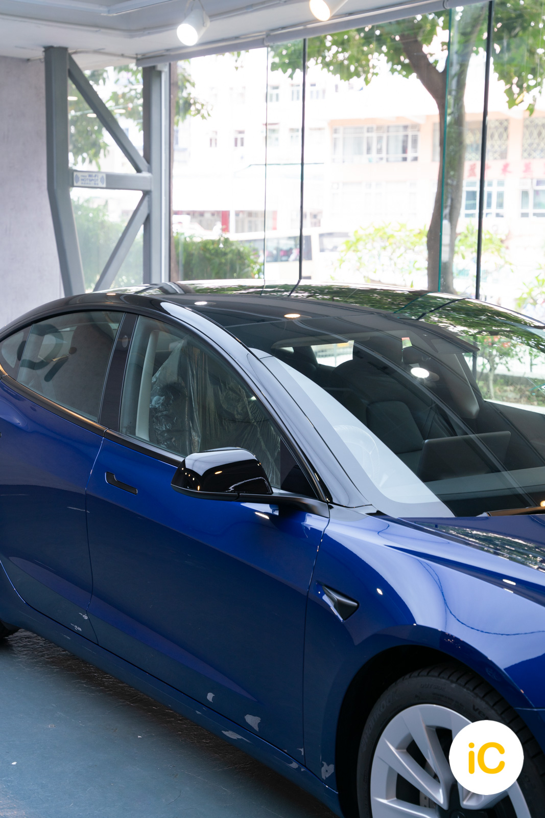 Tesla Model Y (2-Tone PPF) - PPF 車漆保護膜 - IC Detail