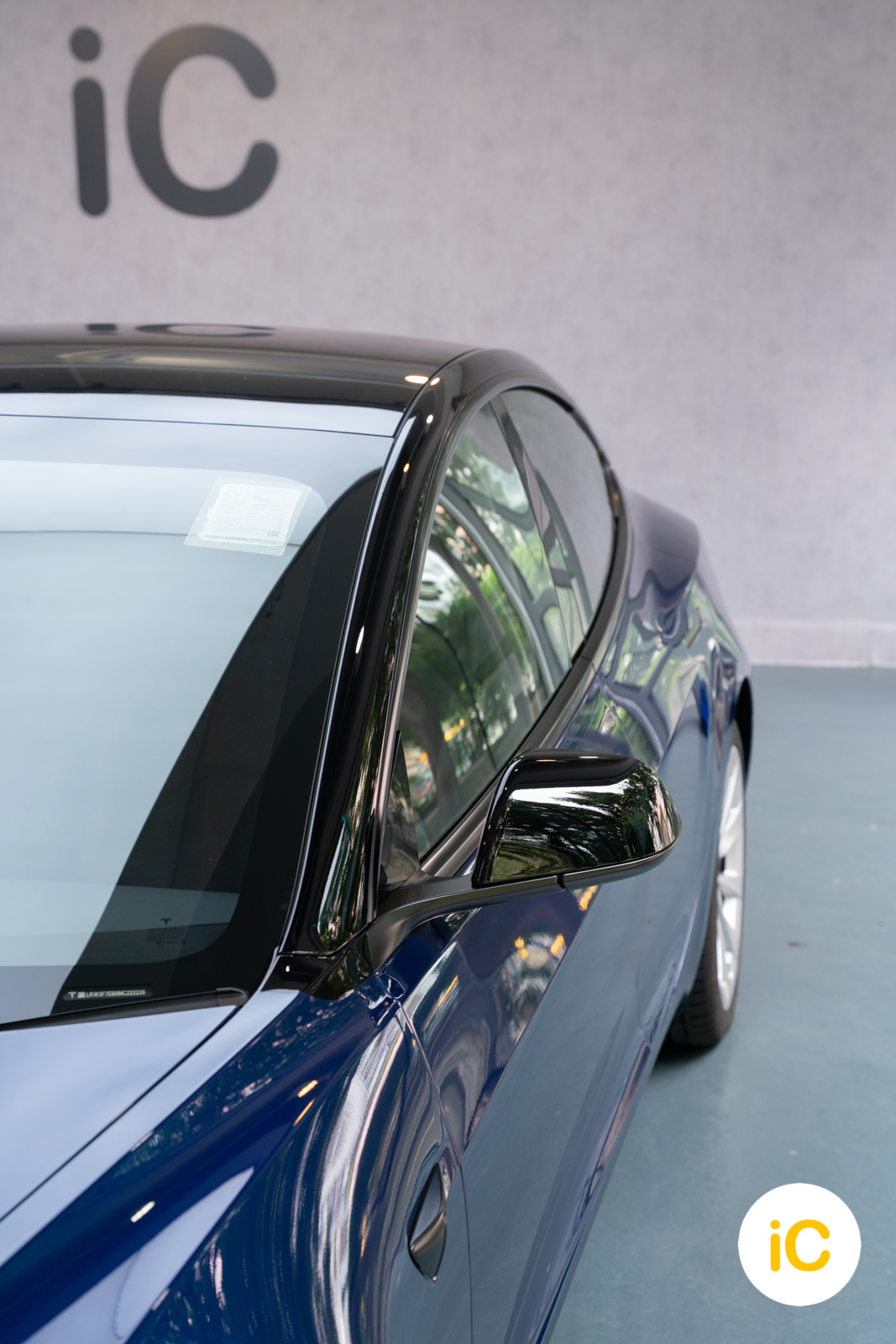 Tesla Model Y (2-Tone PPF) - PPF 車漆保護膜 - IC Detail