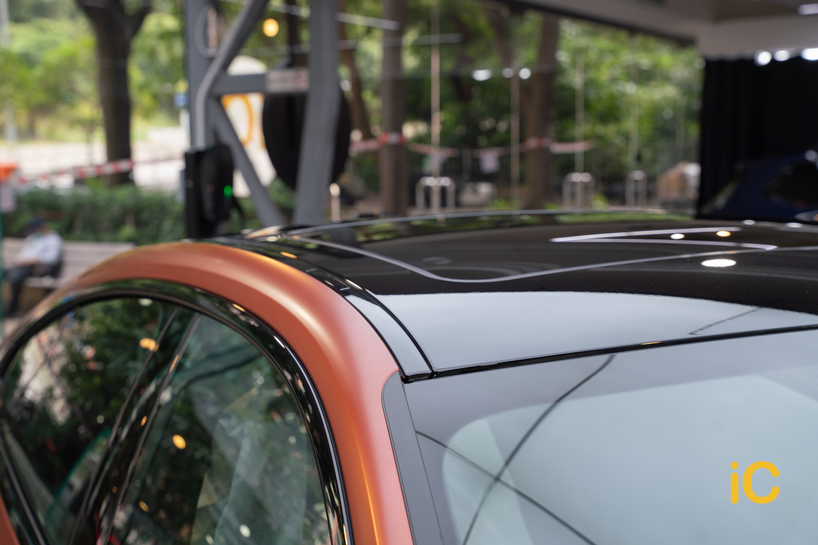 BMW i4 Sunset Orange (啞面PPF) - PPF 車漆保護膜 - IC Detail