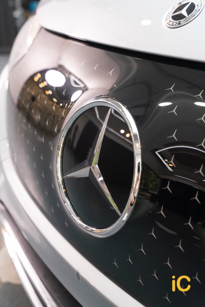 Mercedes-EQ EQE PPF 施工細節 - PPF 車漆保護膜 - IC Detail
