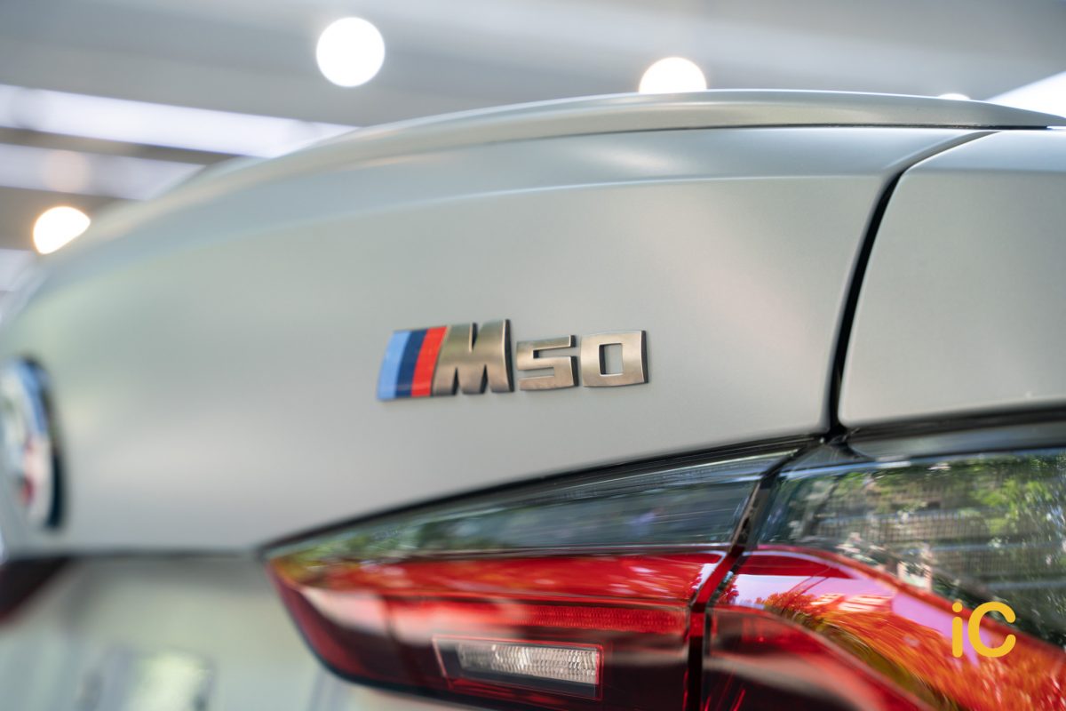 BMW i4 Brooklyn Grey (啞面PPF) - PPF 車漆保護膜 - IC Detail