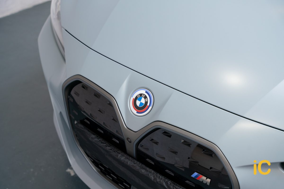 BMW i4 Brooklyn Grey (啞面PPF) - PPF 車漆保護膜 - IC Detail