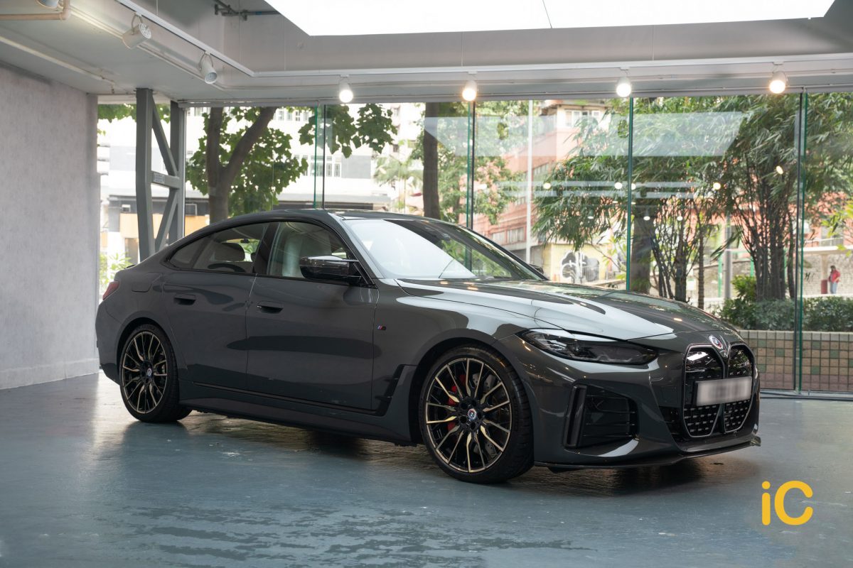 BMW i4 M50 Dravit Grey (SHP) - SHP 自癒聚合膜 - IC Detail