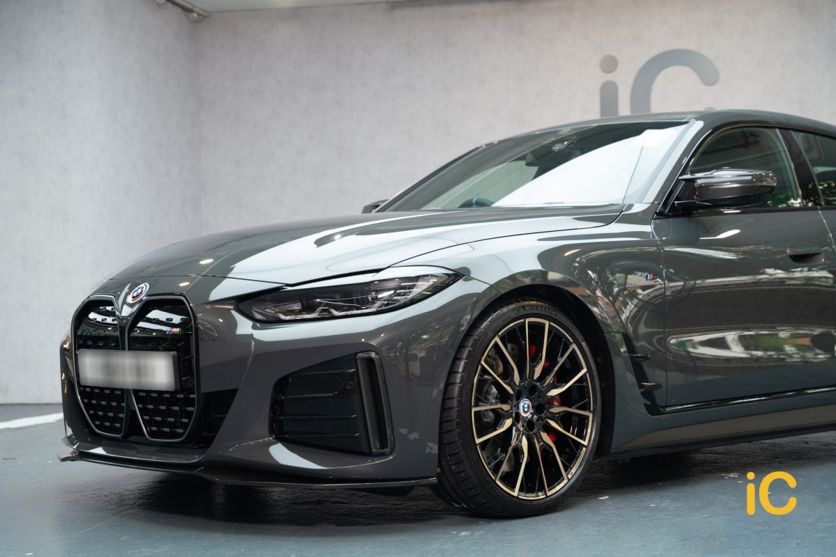 BMW i4 M50 Dravit Grey (SHP) - SHP 自癒聚合膜 - IC Detail