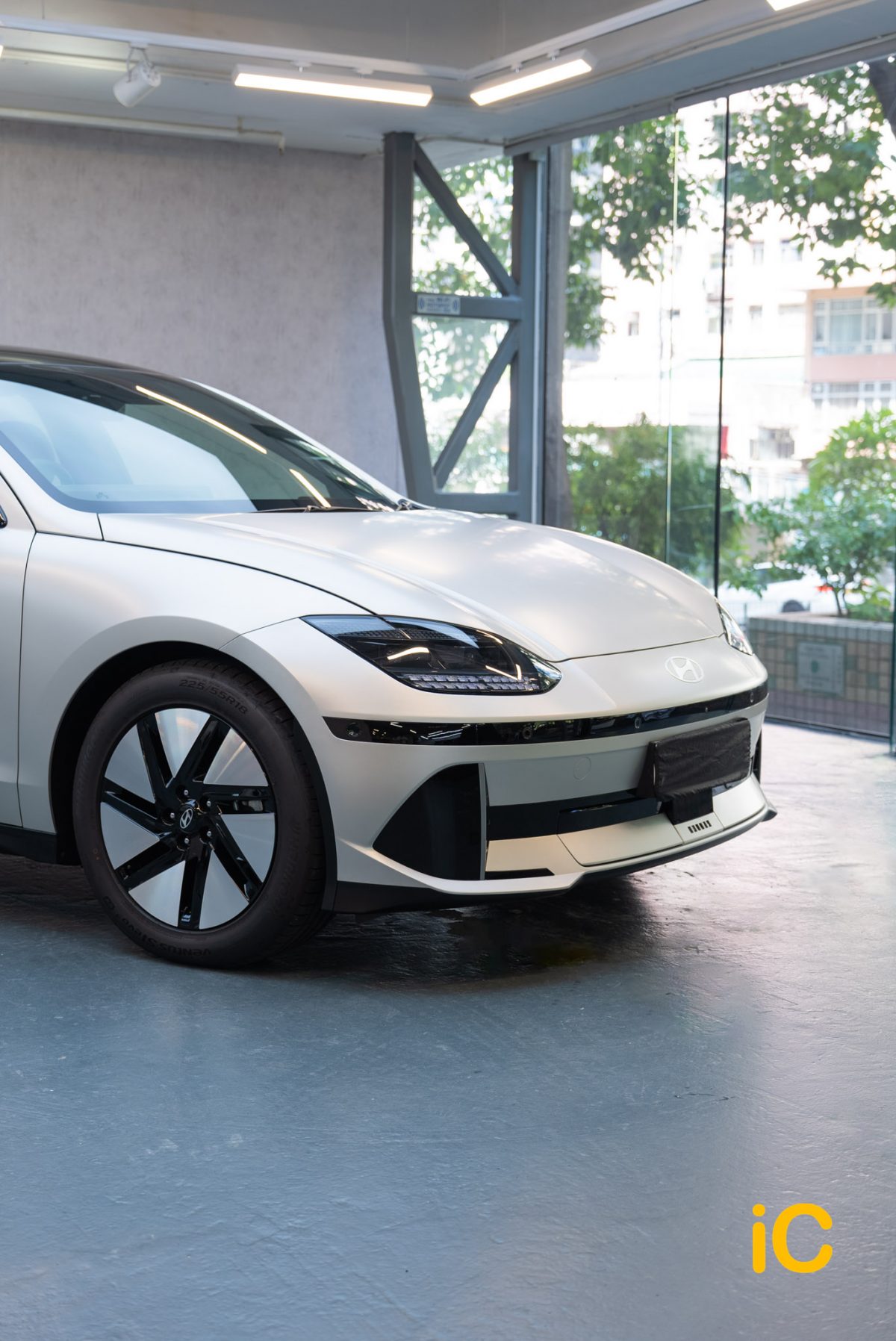 Hyundai IONIQ 6 Gravity Gold Matte (原廠啞光車漆) - PPF 車漆保護膜 - IC Detail