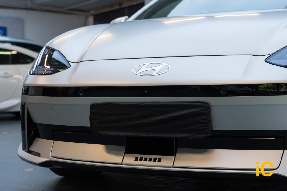 Hyundai IONIQ 6 Gravity Gold Matte (原廠啞光車漆) - PPF 車漆保護膜 - IC Detail