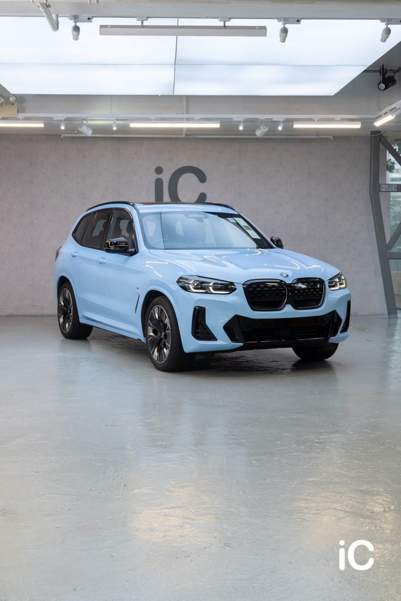BMW iX3 (M Sport Edition) (Zandvoort Blue) - PPF 車漆保護膜 - IC Detail
