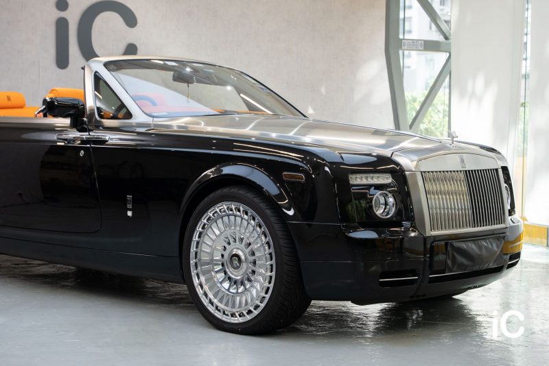 Rolls Royce Phantom Drophead Coupé - ULGO Black Infinity 自我修復鍍膜 施工效果 ...