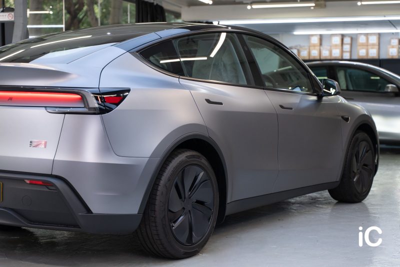 Tesla Model Y Juniper (Quicksilver) (啞面 PPF) - PPF 車漆保護膜 - IC Detail