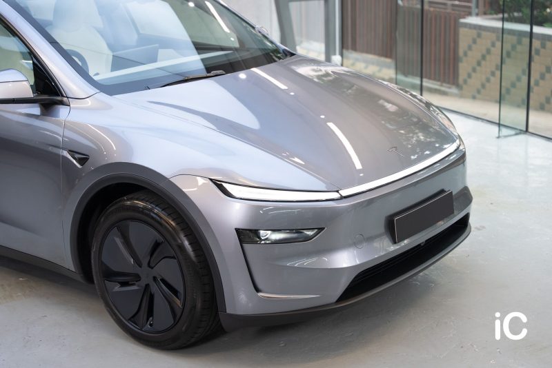 Tesla Model Y Juniper (Quicksilver) - PPF 車漆保護膜 - IC Detail