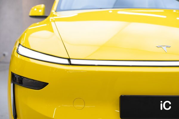 Tesla Model Y Juniper (Signal Yellow) - PPF 車漆保護膜 - IC Detail