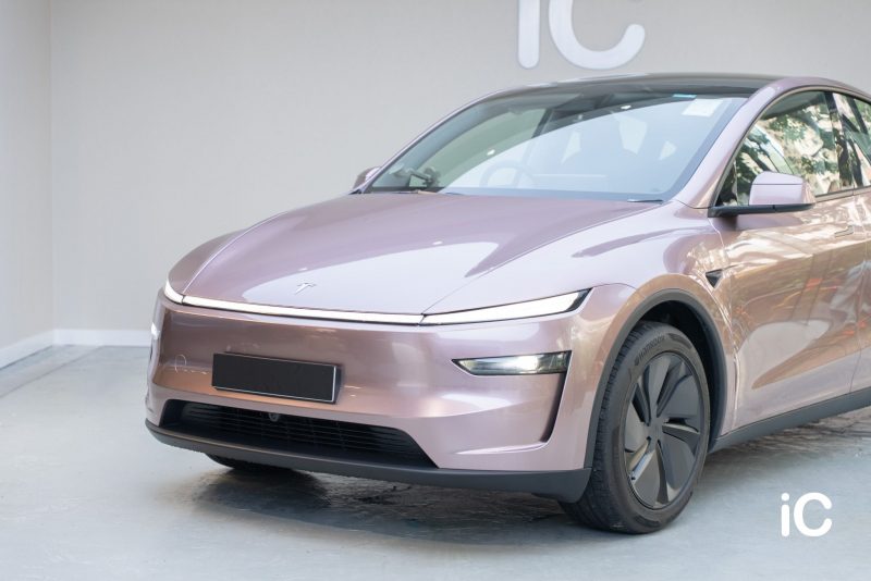 Tesla Model Y Juniper (Frozen Berry) - PPF 車漆保護膜 - IC Detail